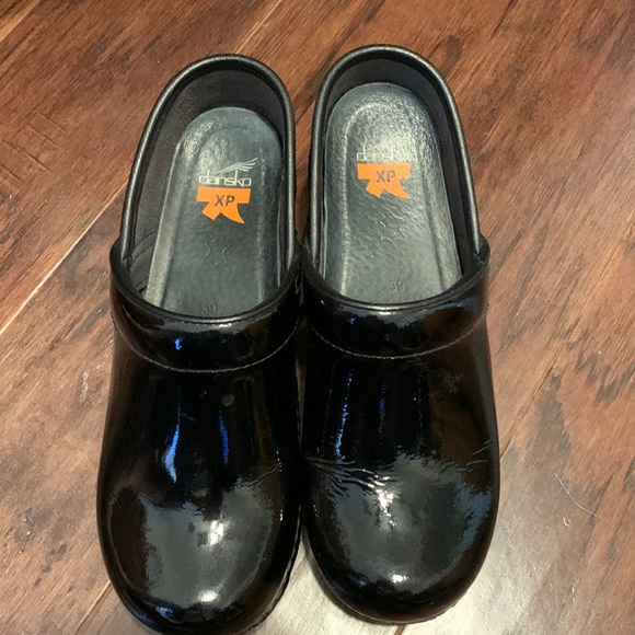 Dansko | Shoes | Dansko Professional Clog Black Patent Leather Clog ...